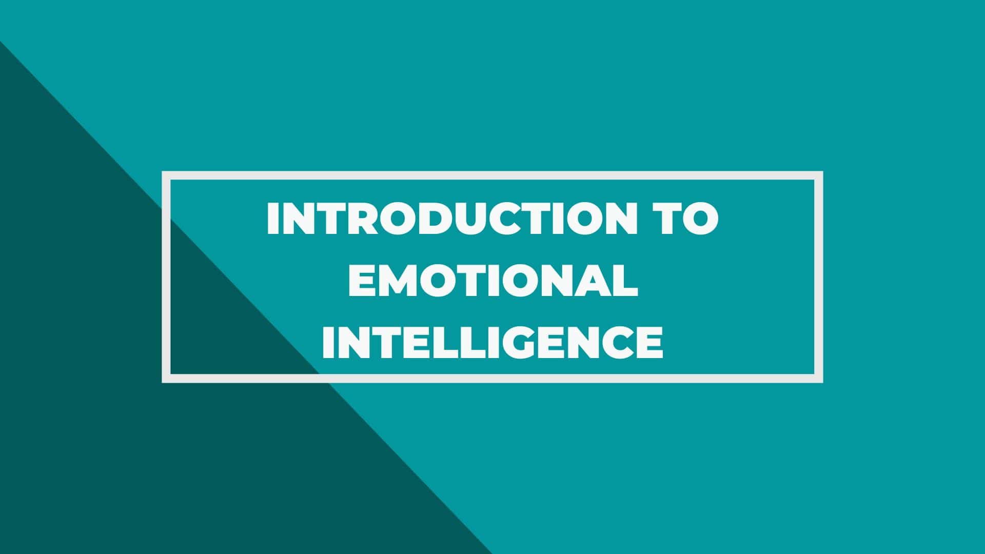 Introduction to Emotional Intelligence Online Training - Empeiria Training